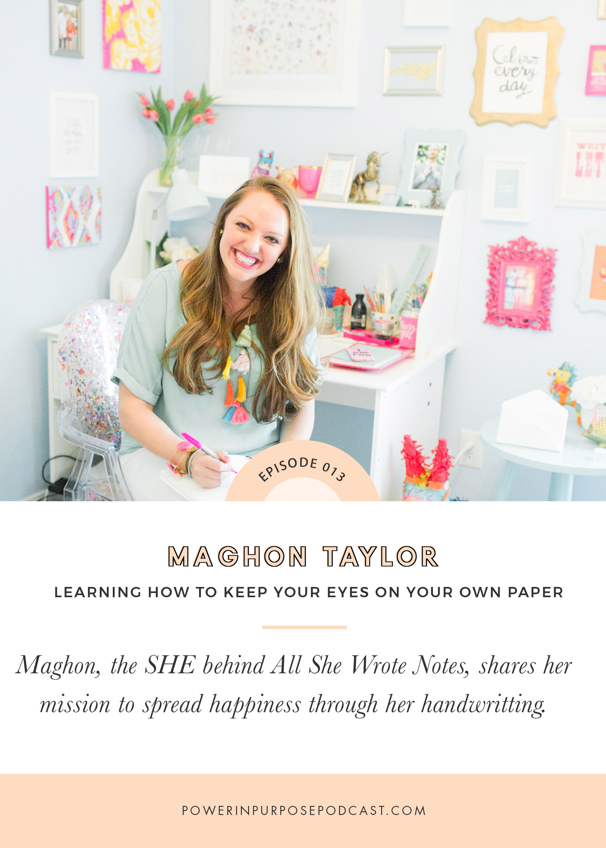 Maghon Taylor On Keeping Your Eyes on Your Own Paper