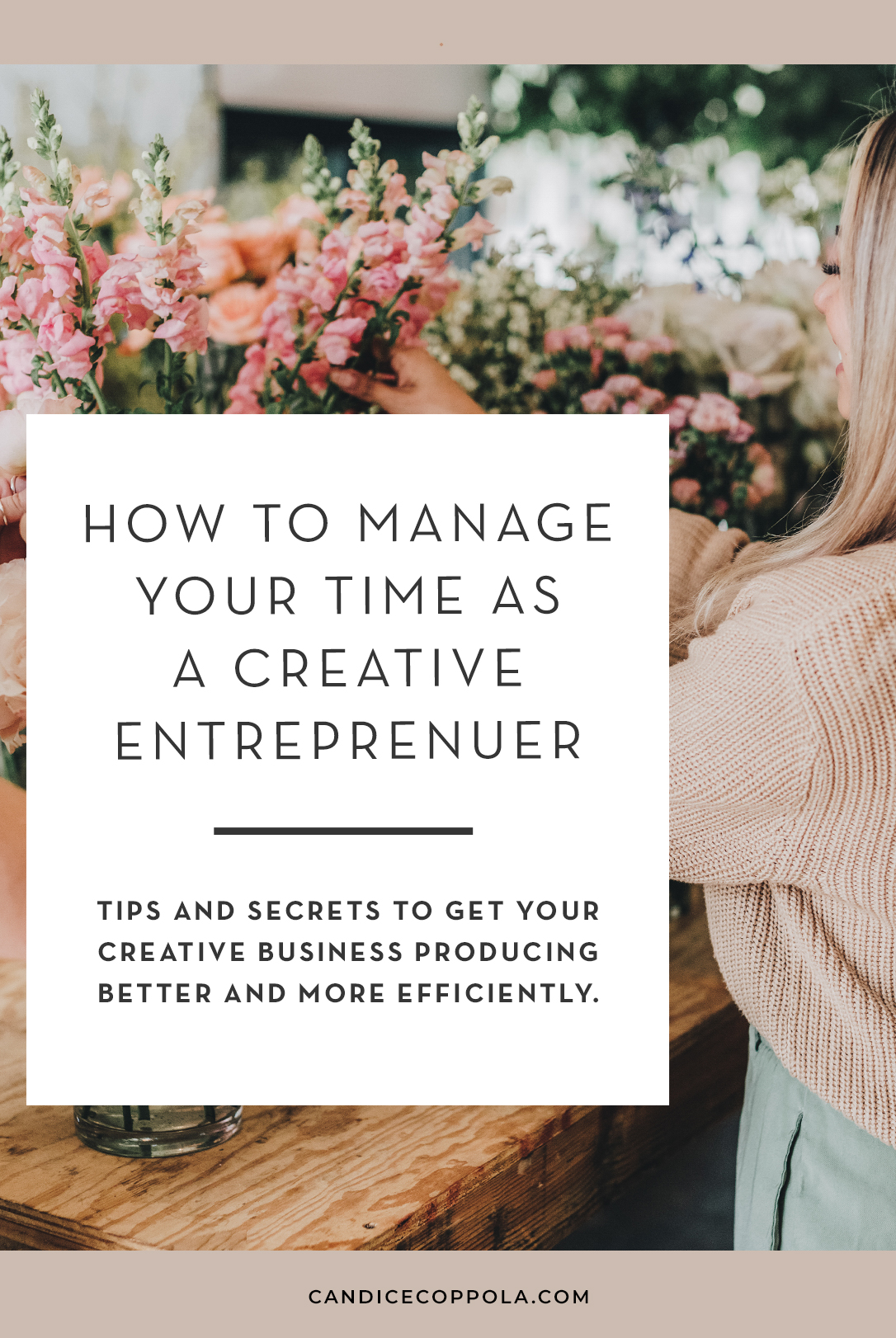 5 Time Management Tips & Secrets for Creative Business Owners