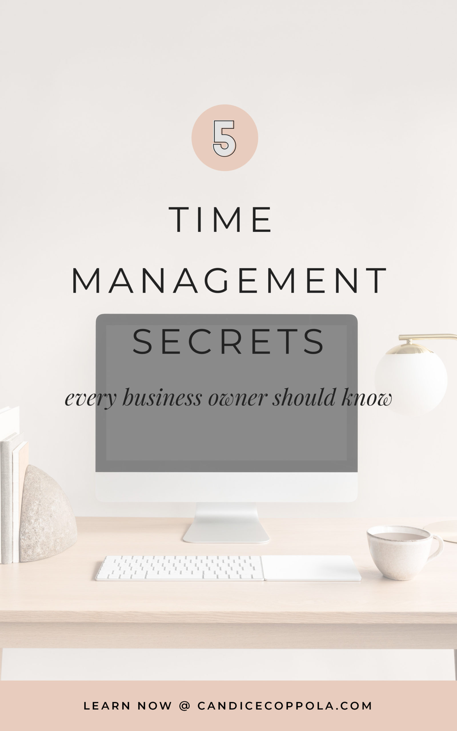 5 Time Management Tips & Secrets for Creative Business Owners