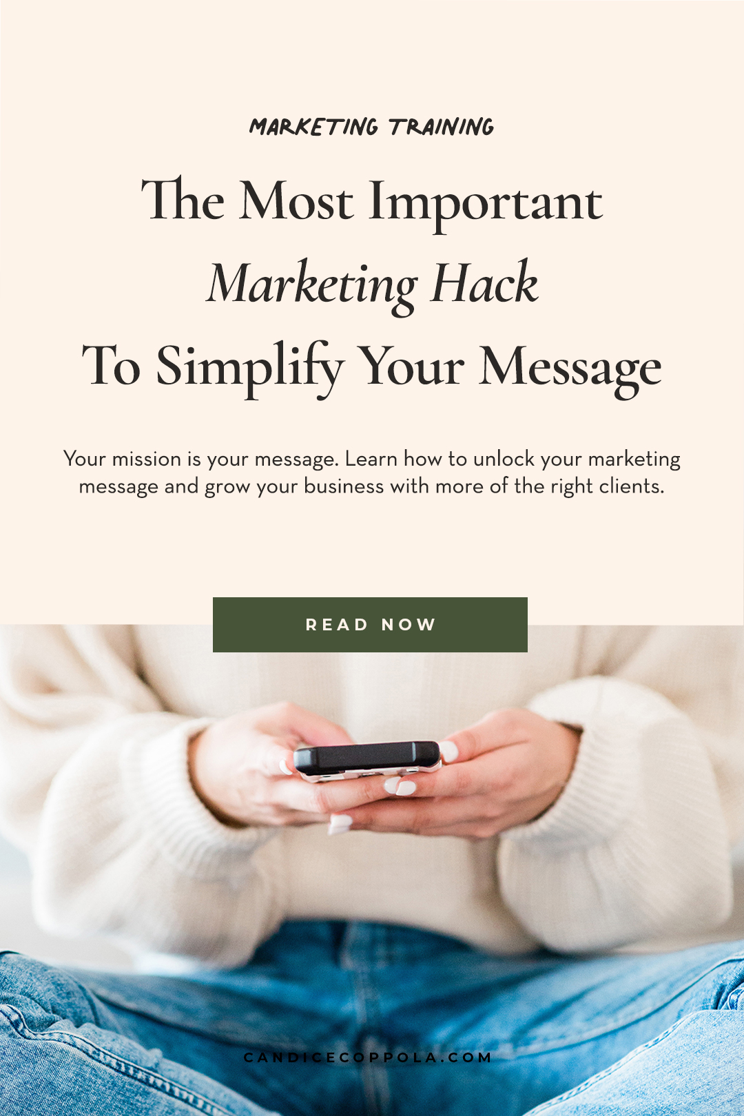 The Only Marketing Hack You Need In Your Creative Business