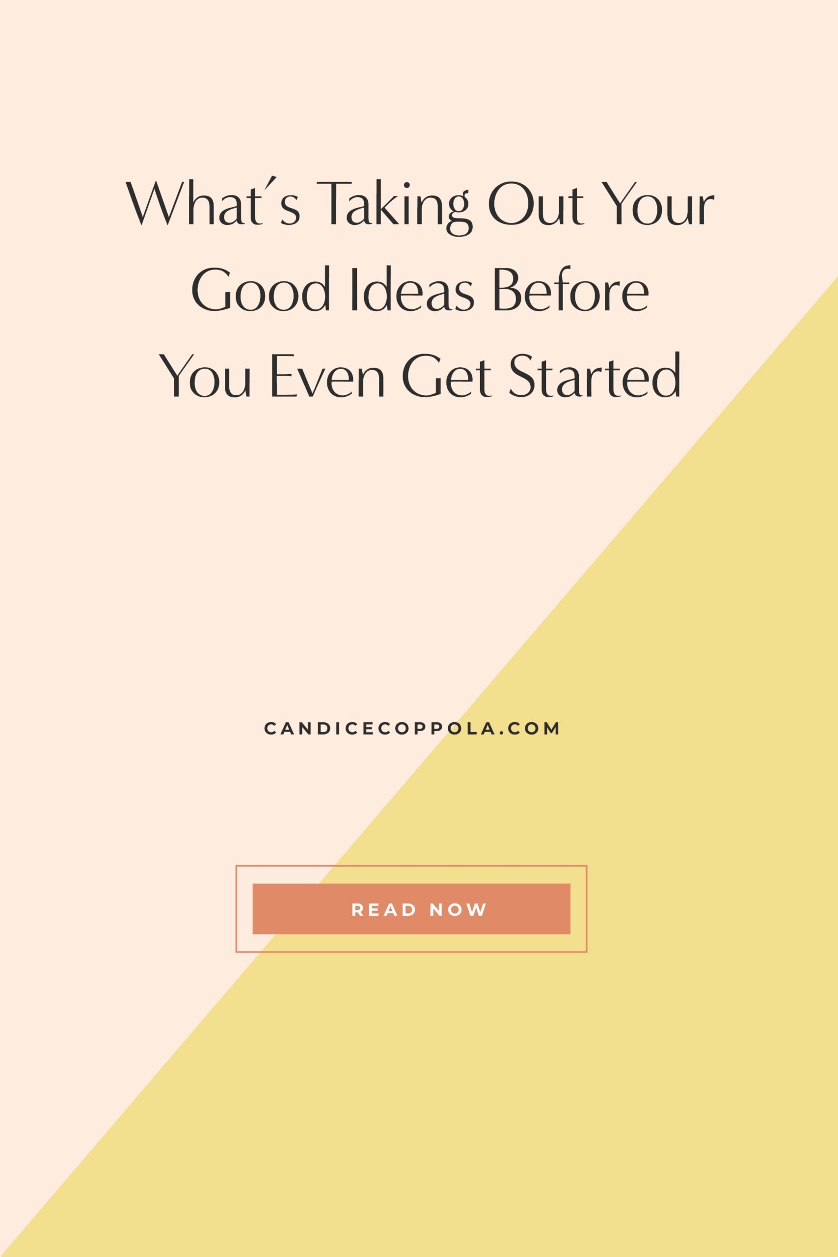 How To Launch Your Big Idea (FINALLY) And Stop Procrastinating