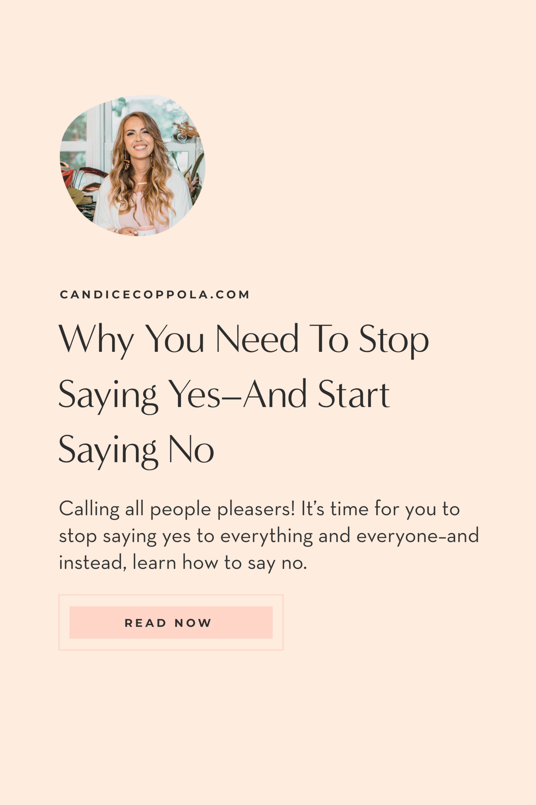 How To Get Better At Saying No (And Stop People Pleasing)