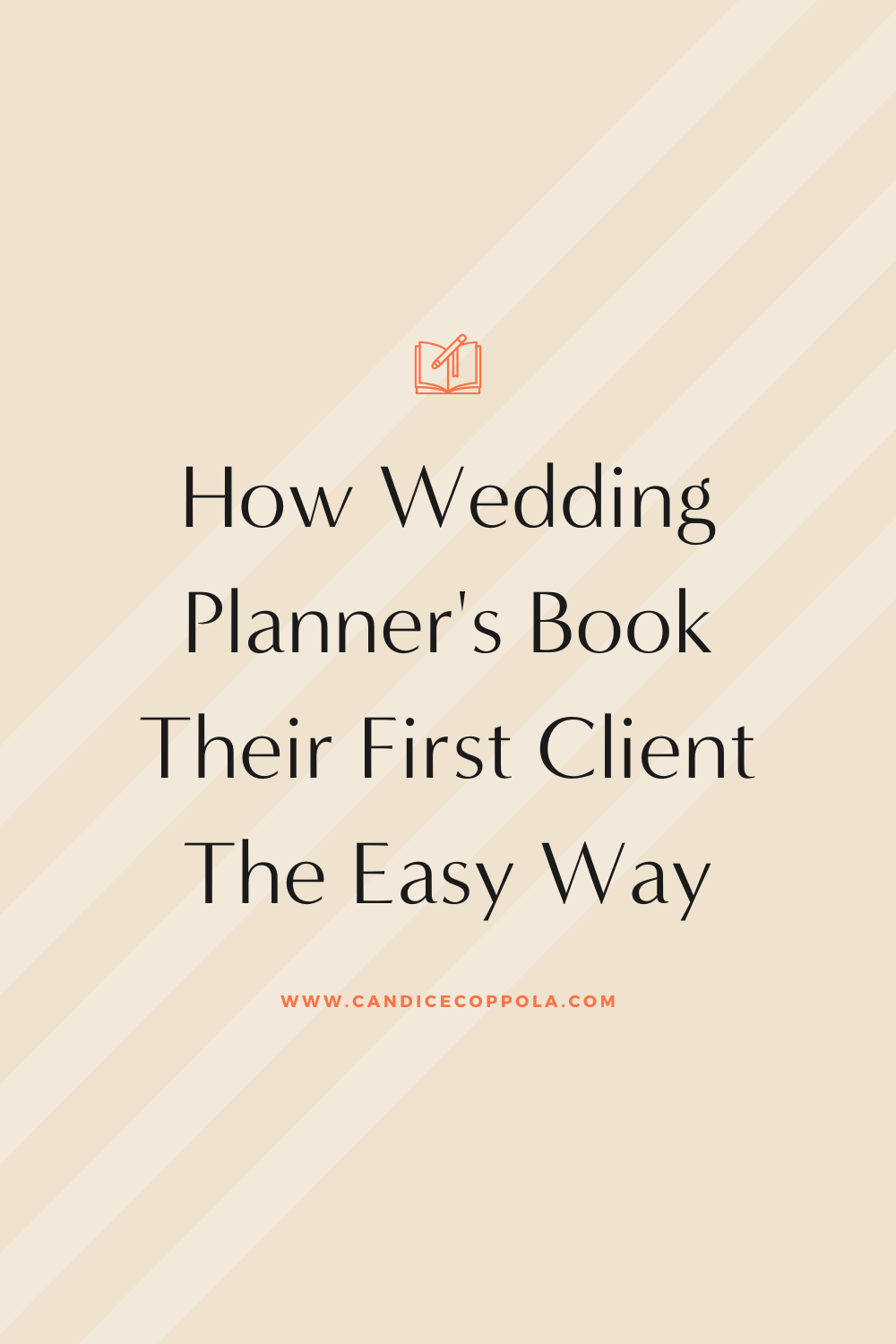 How To Book Your First Client As A Wedding Planner