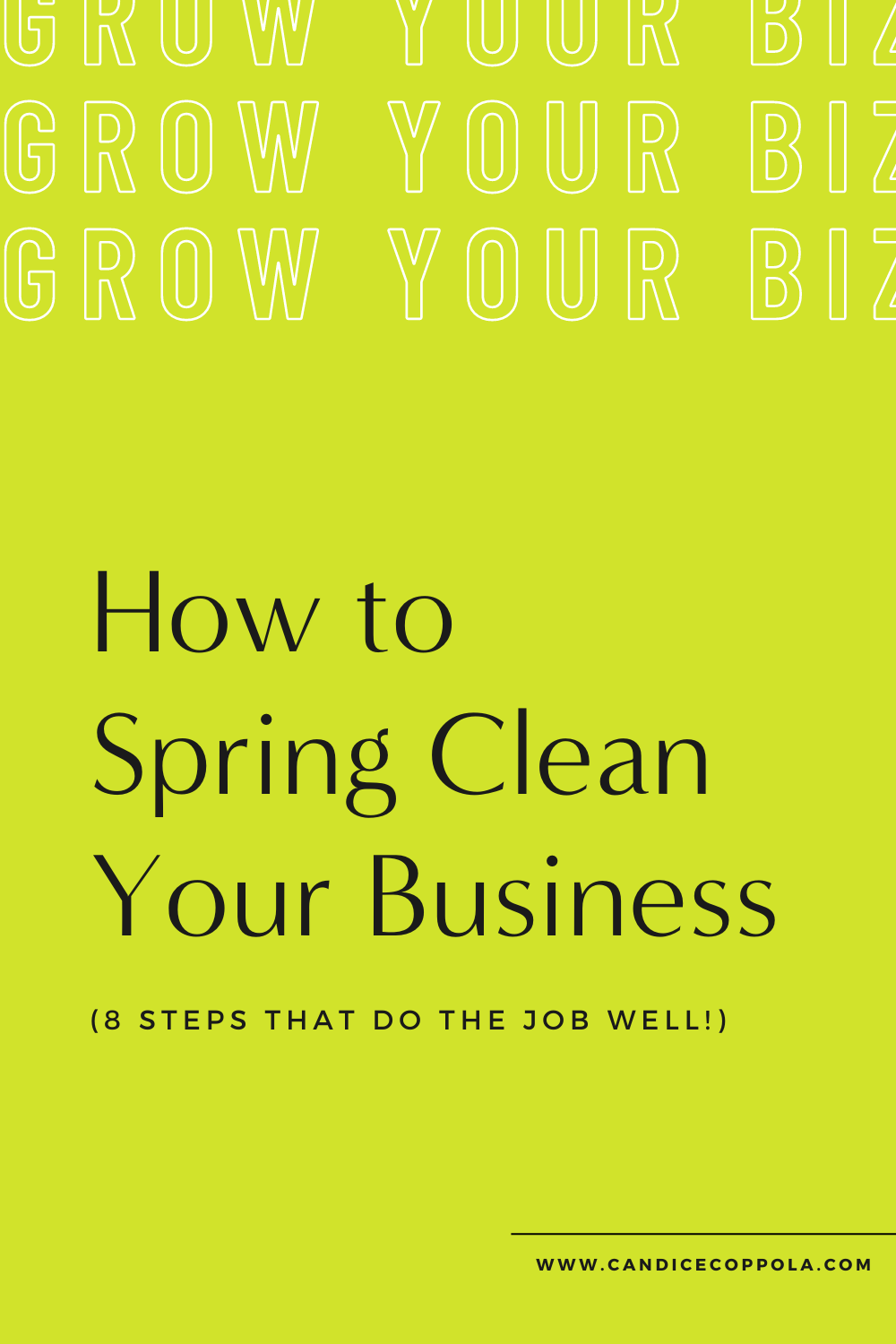 8 Steps to Spring Cleaning Your Wedding Business