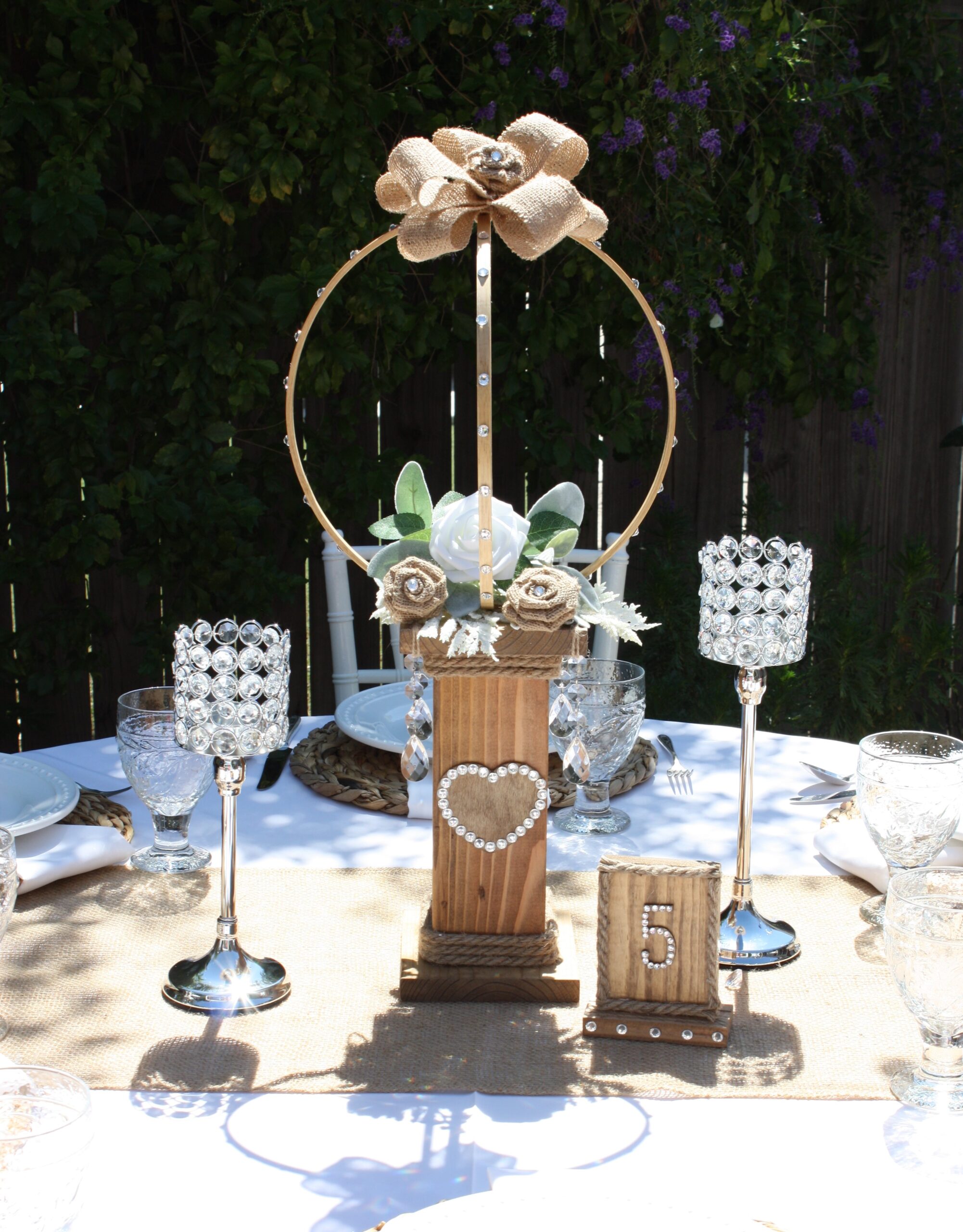 Joey Malohn of Chasing Joy Creations: California Wedding Decor