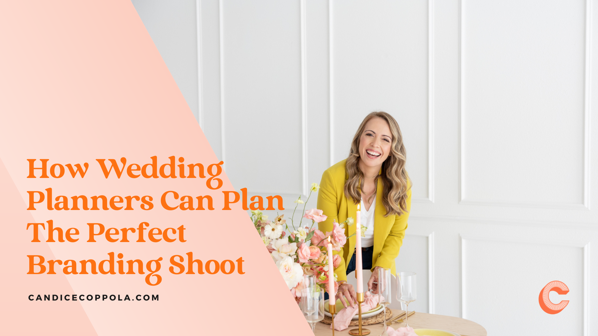Plan The Perfect Brand Photoshoot As A Wedding Planner