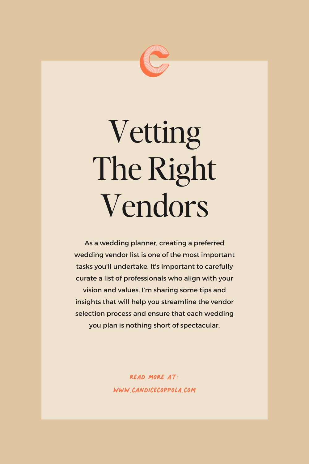 4 Tips to Create a Preferred Wedding Vendor List