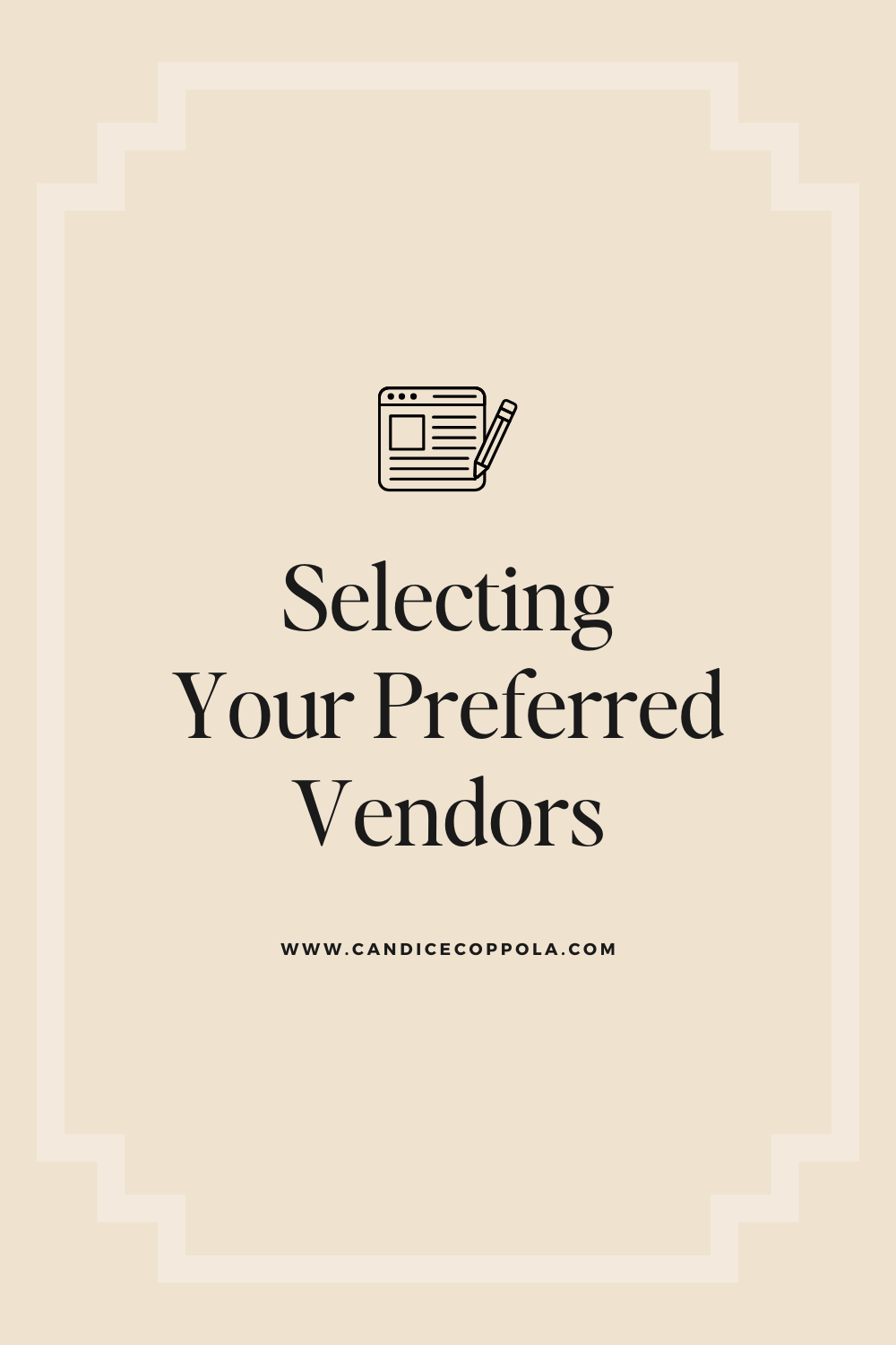 4 Tips to Create a Preferred Wedding Vendor List
