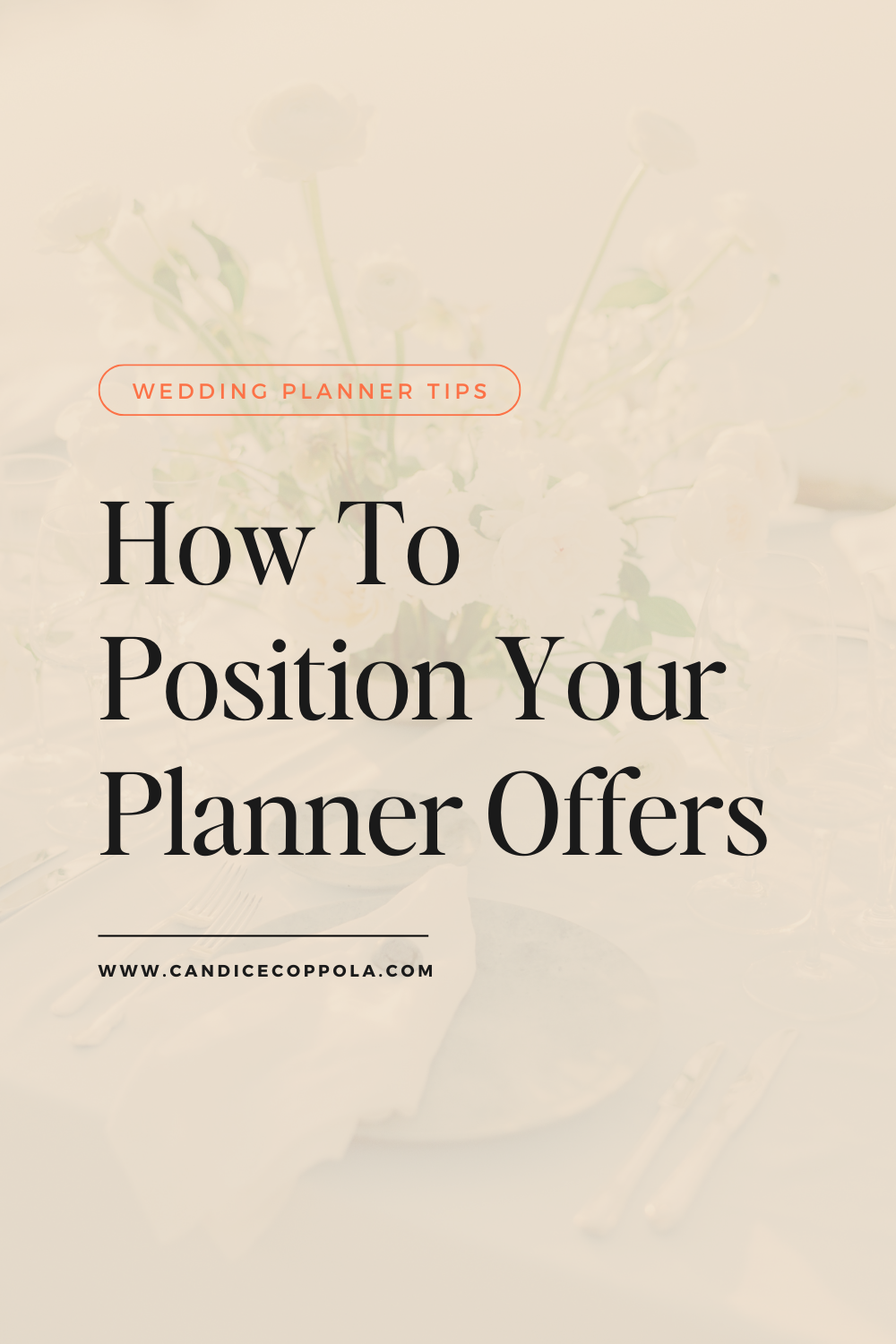 Wedding Planner Packages: How To Create Your Services