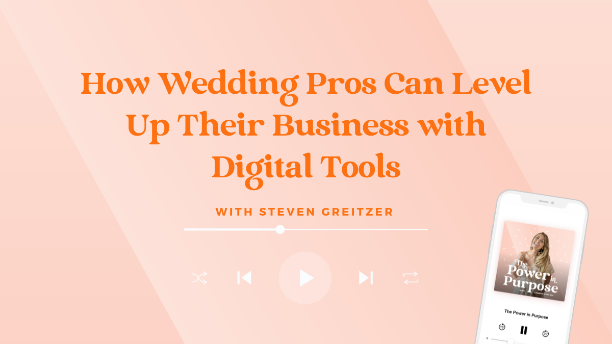 CEO of Provenance Steven Greitzer on Wedding Industry Tech in 2024