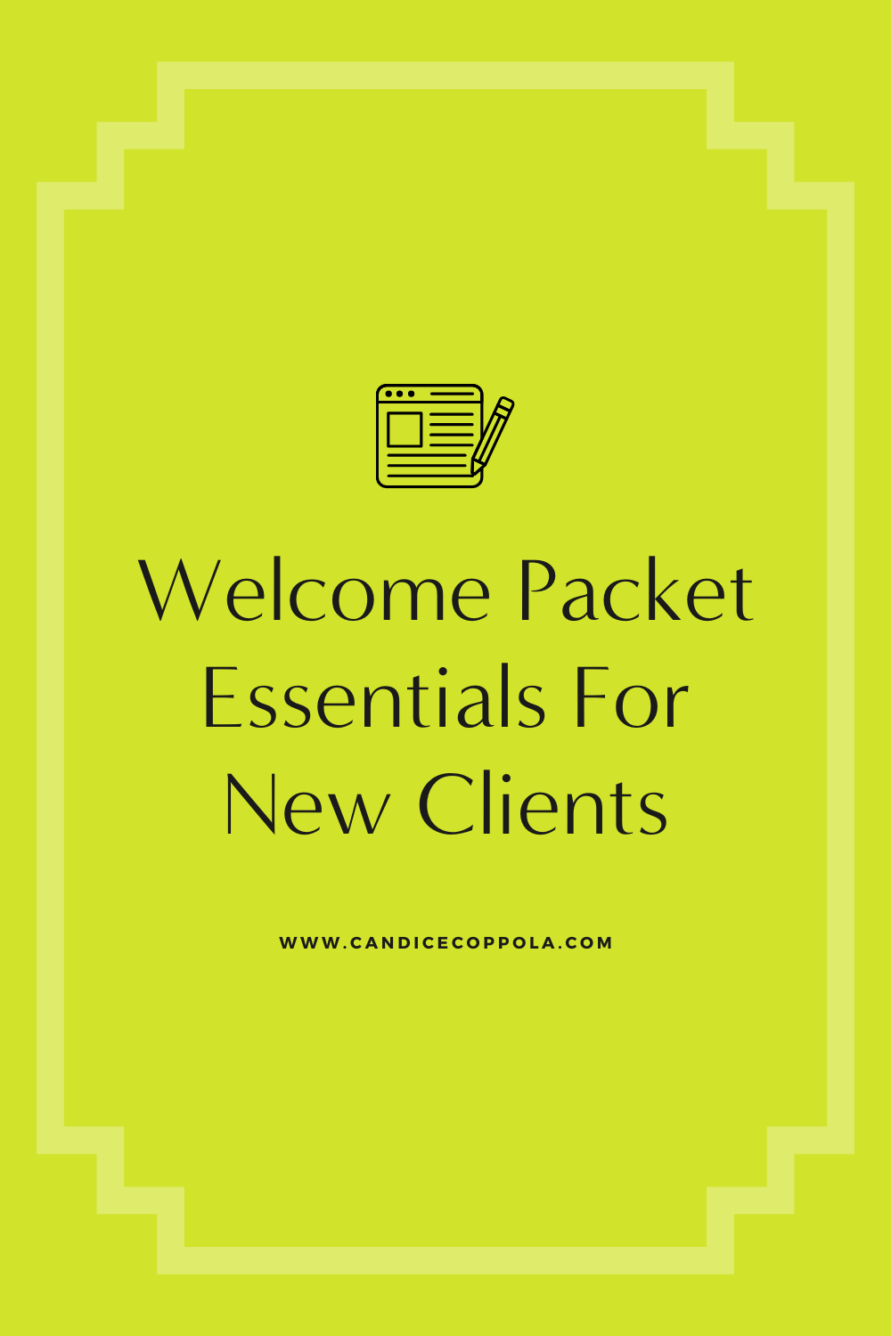 What To Include In A New Client Welcome Packet