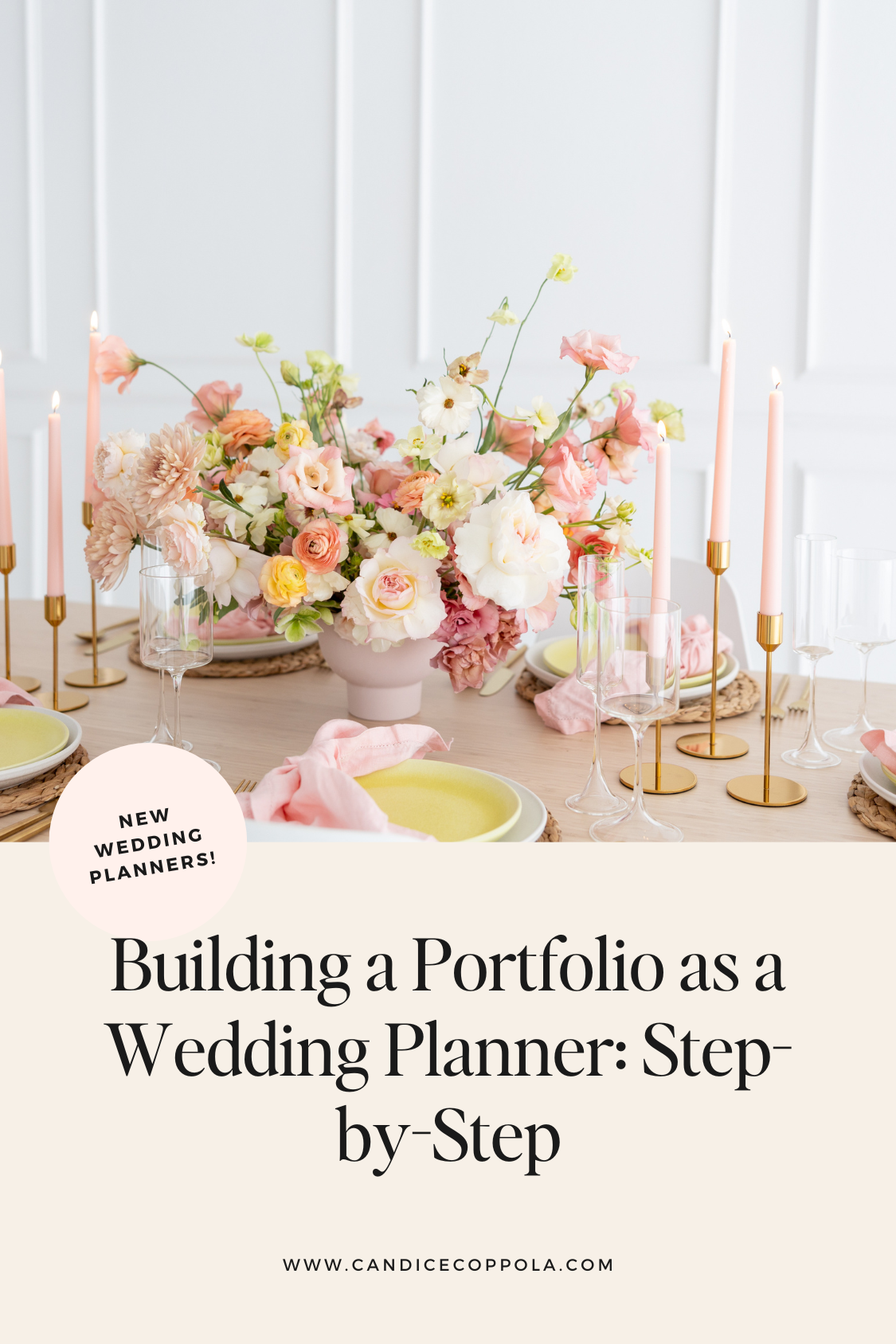 How To Build Your Portfolio As A Wedding Planner