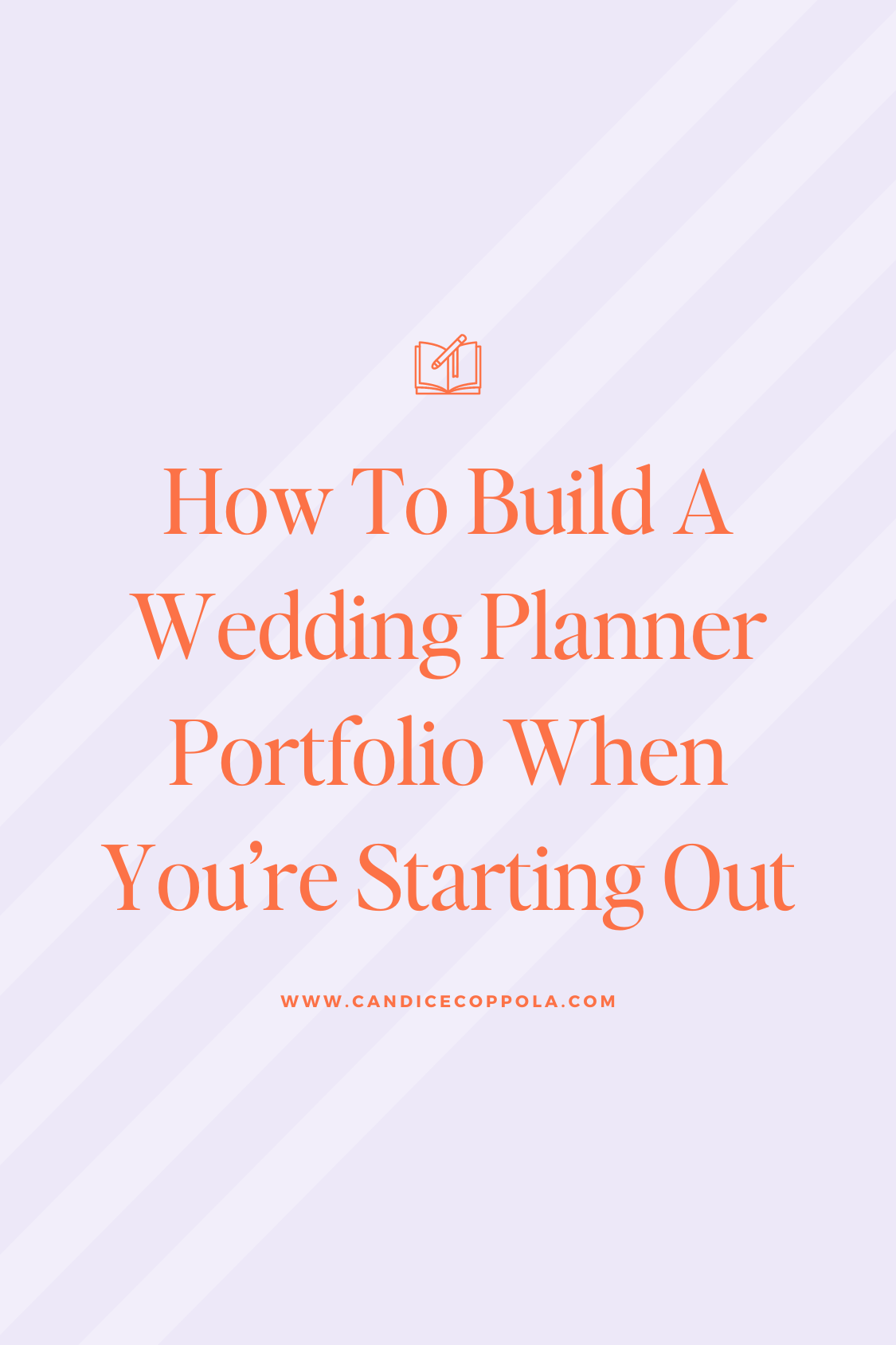 How To Build Your Portfolio As A Wedding Planner